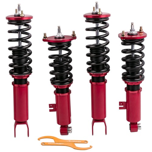 Coilover 24 Way Adjustable Damper Struts For Nissan 300ZX Z32 90-96 | eBay