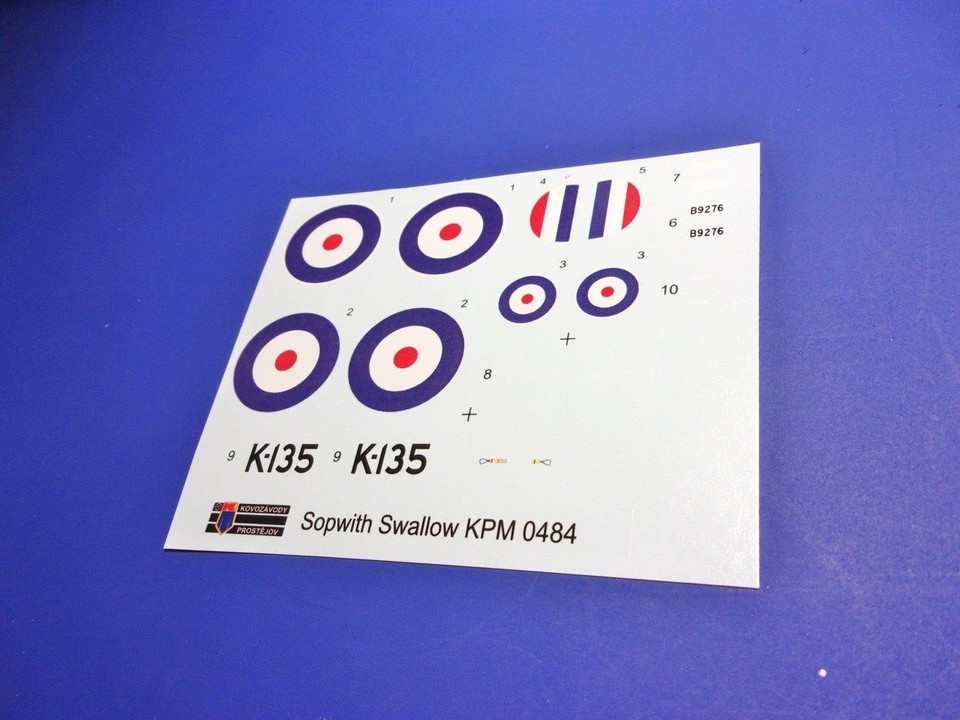 KOVOZAVODY PROSTEJOV 1/72 SOPWITH SWALLOW Monoplane KPM0484 | eBay UK