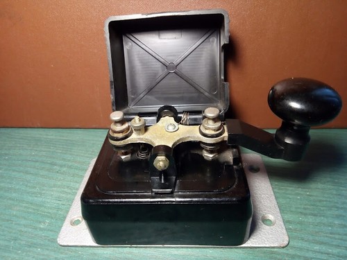 Rare Vintage Military KM-F Telegraph Key Morse ChZTA USSR Soviet 1979 ...