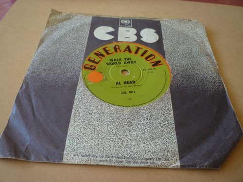 AL HEAD---WALK THE WORLD AWAY 45 | eBay UK