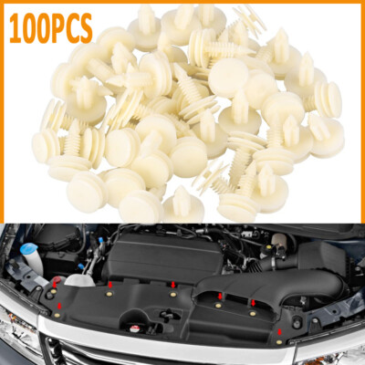 100pcs Door Trim Panel Retainer Car Fasteners Clips Push Pin For GM ...