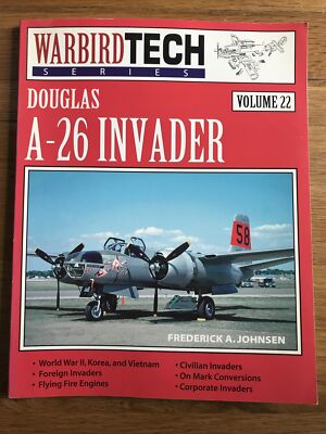 Warbird Tech Series Vol 22 Douglas A26 Invader (1999) Frederick A. Johnsen | eBay