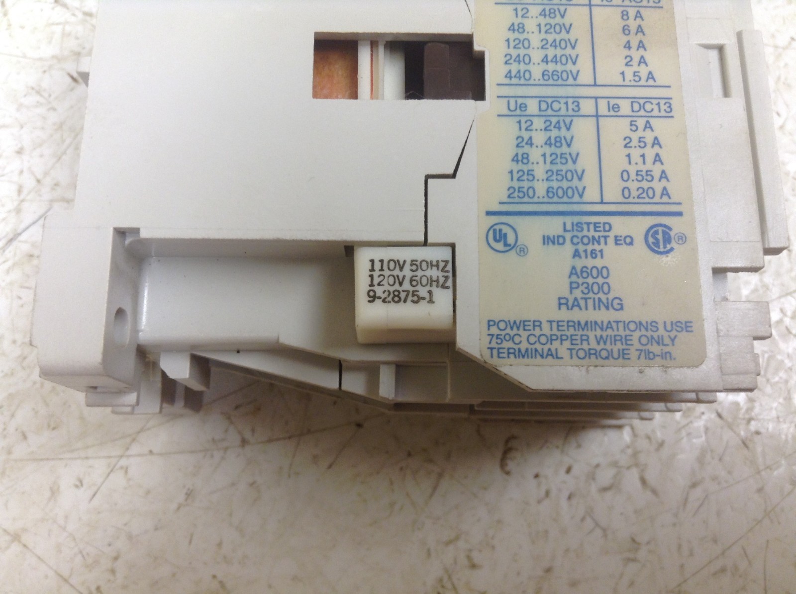 Cutler Hammer D15CR40 Relay 110/120 VAC Coil (OK) | eBay