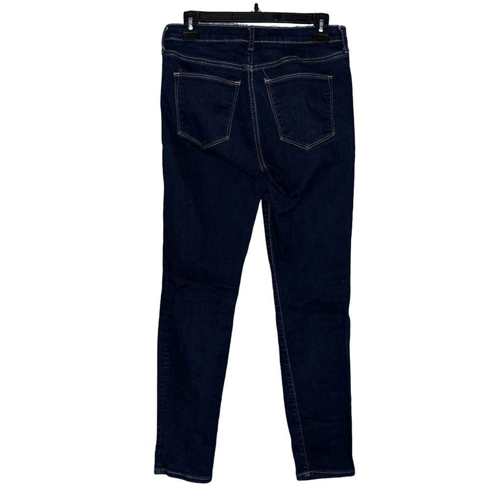 Gap denim regular dark true skinny blue jeans 28 - Gem