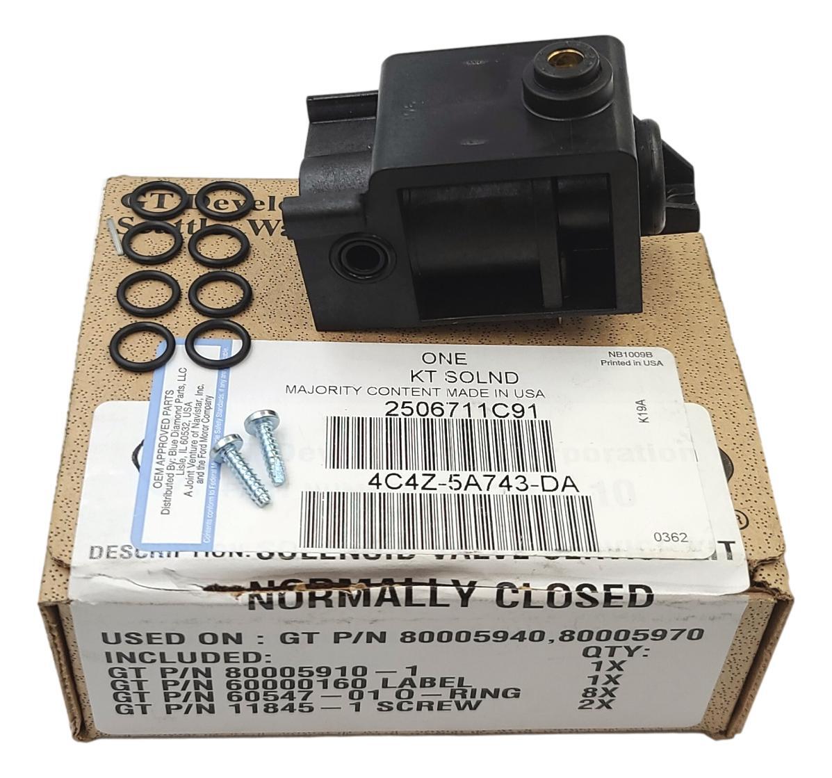 International Solenoid Valve Service Kit Normally Closed 2506711C91 for ...