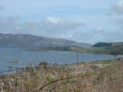 Photo 6x4 Across Loch Caolisport Ormsary/NR7472 From front; foreshore ...