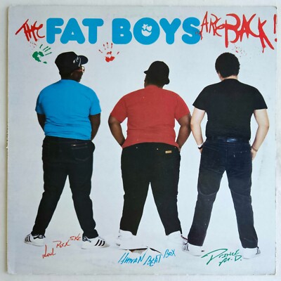 1985 - FAT BOYS - THE FAT BOYS ARE BACK LP - SUTRA RECORDS ORIGINAL ...