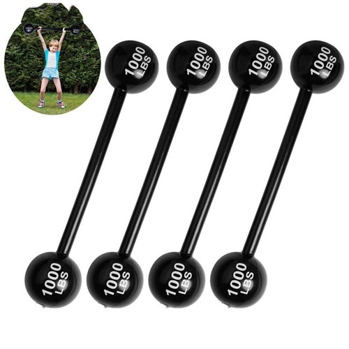 Dumbbell Toys Inflatable Barbell Toys Thickened Sports Toy Inflatable ...