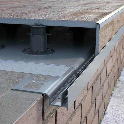 Abtropf Randprofil W10/W20 Balkon Terrasse Begrenzung Alu ...