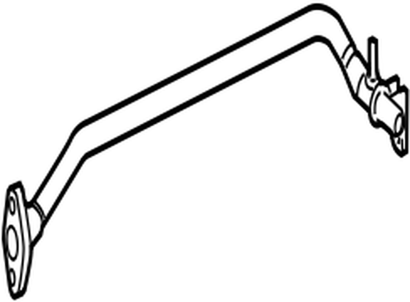 16268-75131 Toyota Pipe, water by-pass, no.1 1626875131, New Genuine ...