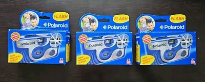 Polaroid Fun Shooter Disposable 27-Exposure Flash Camera LOT OF 3 New ...