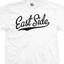 East Side Script Tail Shirt - City Rep Eastside Coast Tee Women Ladies ...