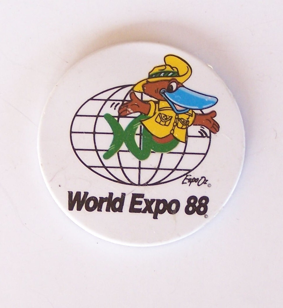 Expo 88 Logo Ford World Expo 88 Ad | This Was World Expo 88 (1988 )
