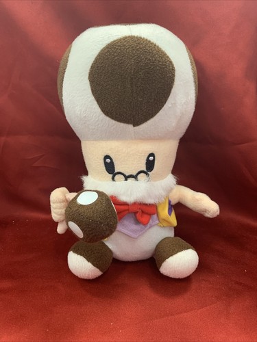 SUPER MARIO TOADSWORTH OLD TOAD PLUSH TOY NINTENDO RARE 🔥🔥🔥 | eBay