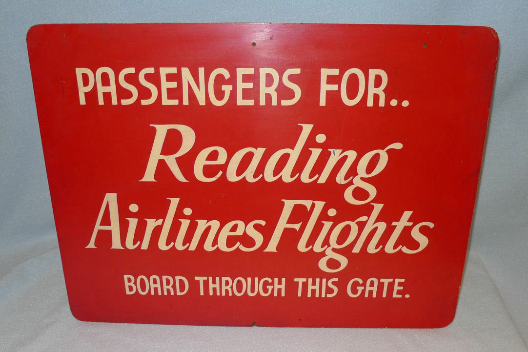 Boarding Gate Sign