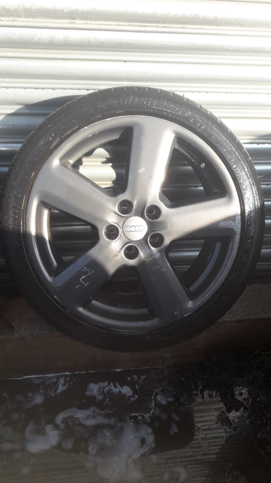 AUDI A3 8P ALLOY WHEELS SET 18 INCH 235/40/18 7.5JX18 ET54 8P0601025S ...