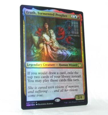 Eruth, Tormented Prophet Foil Innistrad Crimson Vow Rare MTG NM | eBay