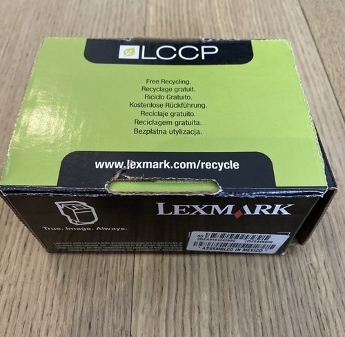 New OEM Lexmark C544X4CG Cyan Extra High Yield Return Program Toner ...