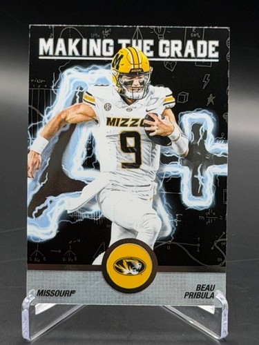 Beau Pribula ~ 2025 Topps #MG-9 ~ Making the Grade ~ Missouri | eBay