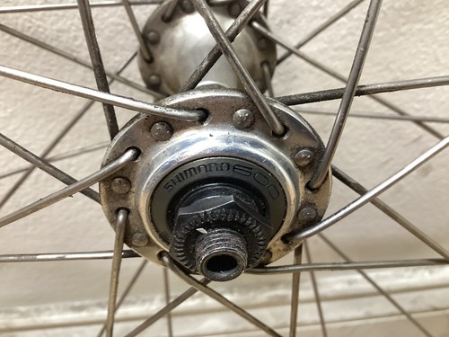 Matrix ISO C-II 700c Bicycle Front Wheel, Heat-Treated, Shimano 600 Hub ...