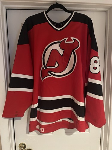 New Jersey Devils Mike Peluso Authentic 52 XL Red Ultrafil Auto CCM NHL ...