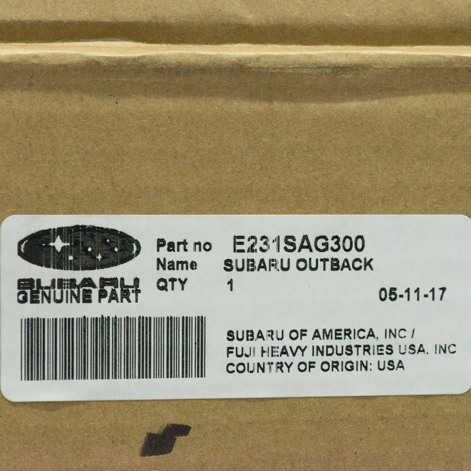 OEM 2008-2009 Subaru Outback Wagon Hood Deflector Bug Shield NEW ...