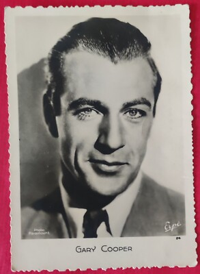 CP PHOTO Artiste Comédien Gary COOPER Photo PARAMOUNT Editions ERPE N ...