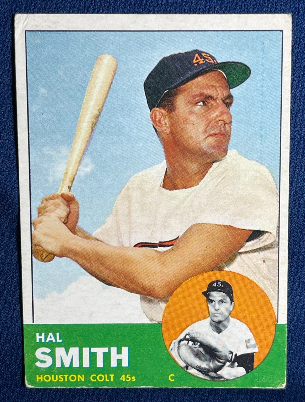 1963 TOPPS #153 HAL SMITH (HOUSTON COLT .45's) BASEBALL CARD | eBay