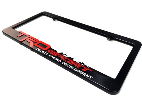 Buy TRD-SPORT-License-Plate-Frames-Toyota-TRD-Tacoma-Tundra-4Runner ...