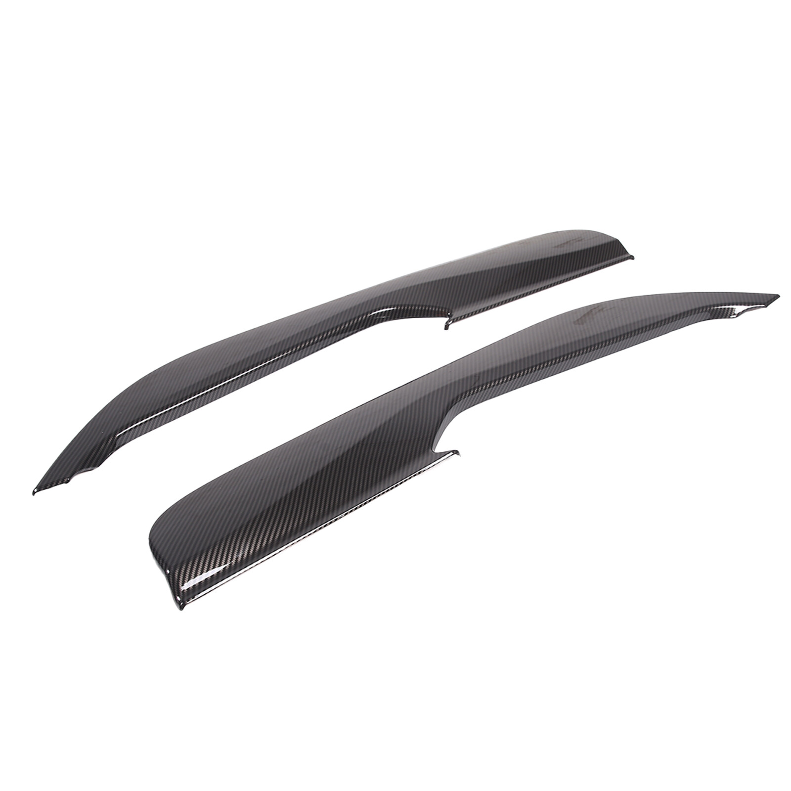 Carbon fiber ABS Car Door Bottom Anti Kick Trim Cover For Corvette C8 ...