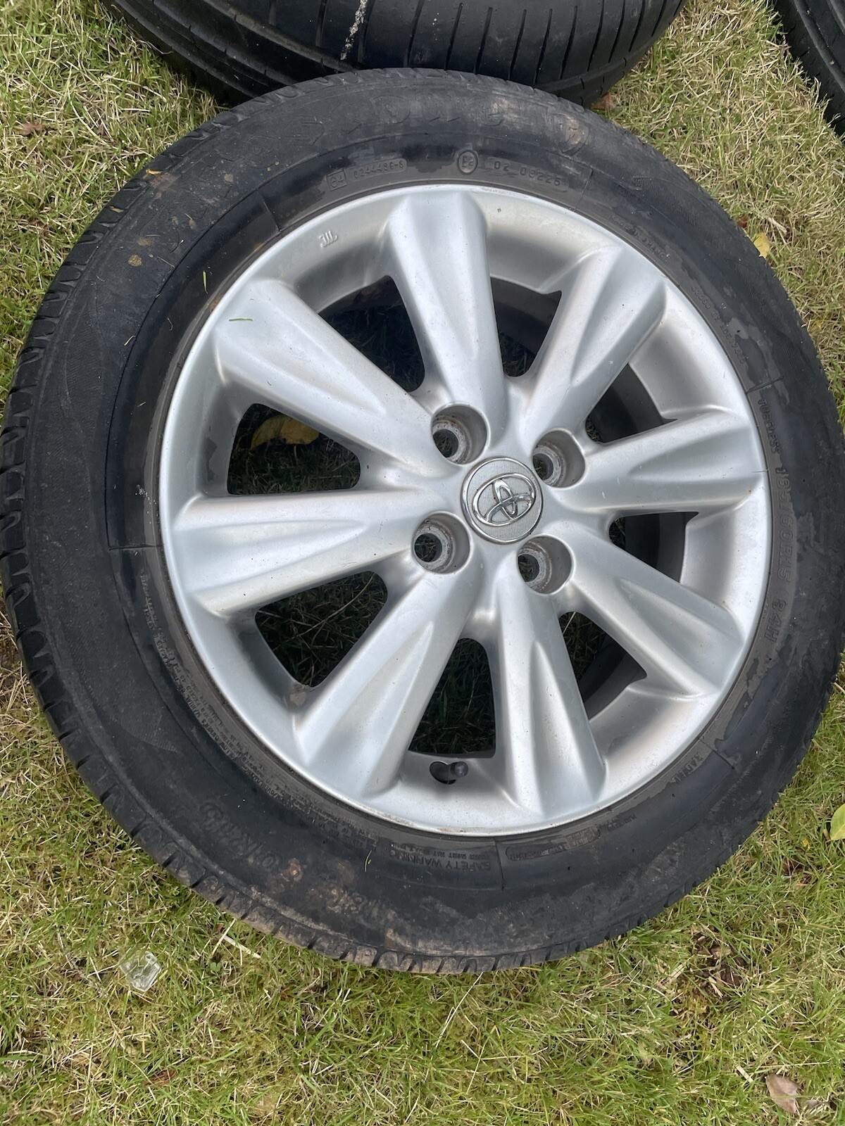 TOYOTA YARIS 15" INCH ALLOY WHEELS FULL SET | eBay