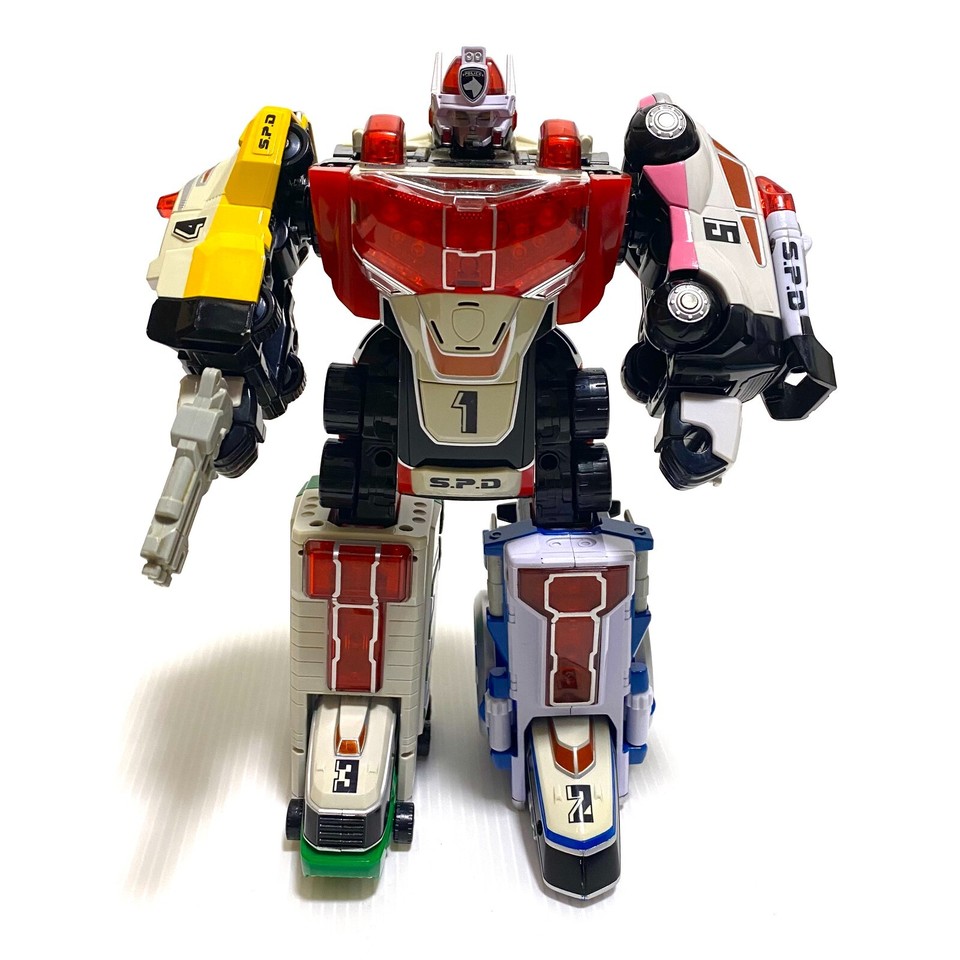 DEKARANGER DX deka ranger Robo Power Rangers SPD Megazord dekaranger ...