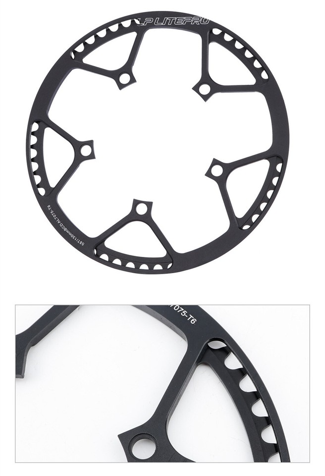 Litepro Bike Crankset Chainring Folding Bike Square Hole Crank ...