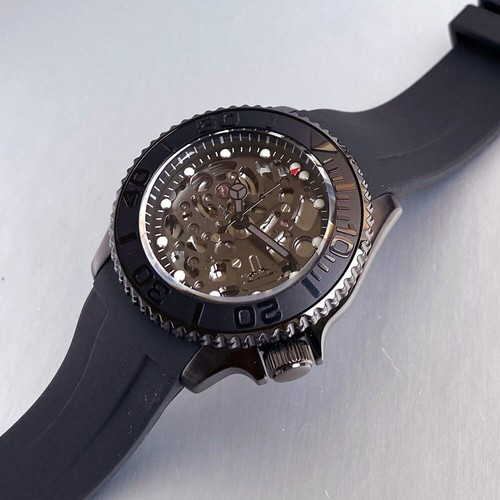 SKX PVD Black Tandorio 41mm Sapphire 20ATM Diver NH72 Automatic ...