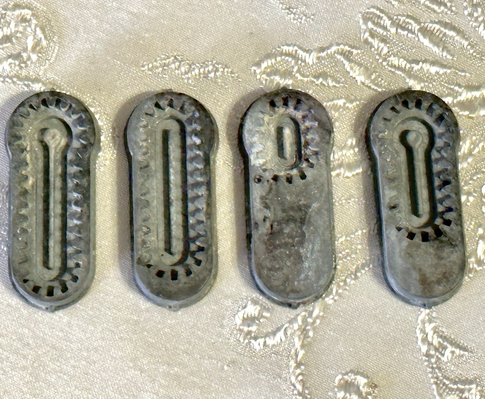 Vtg Singer Buttonholer Eyelet Cam Template Set 4 Fit Kenmore Greist ...