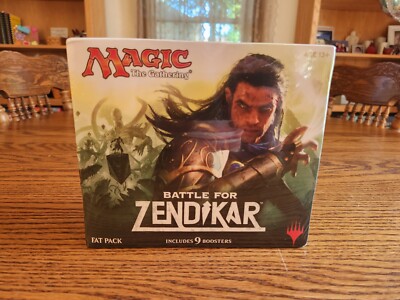BRAND NEW SEALED Magic the Gathering Battle for Zendikar Fat Pack 9 ...
