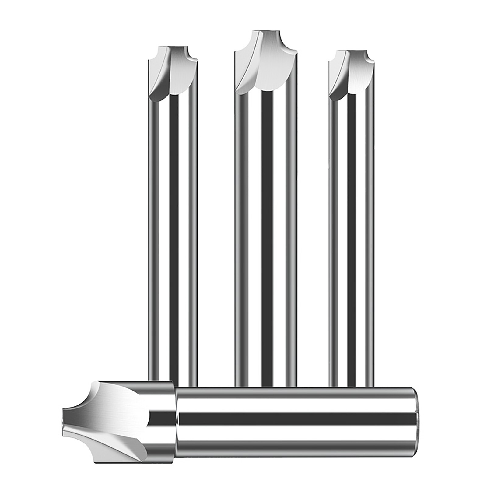 HSS Corner Rounding End Mill Radius Milling Cutter For Steel Copper ...