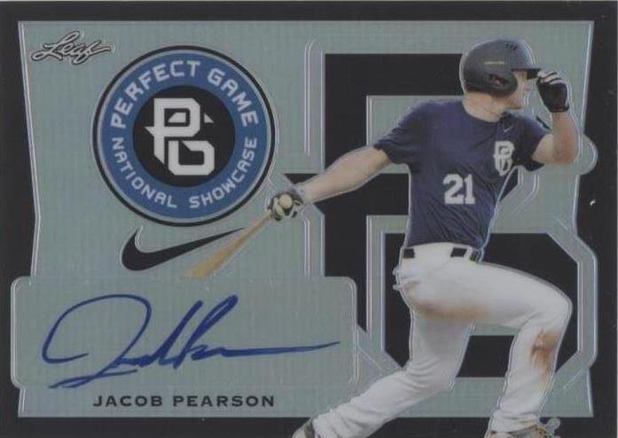 2016 Leaf Perfect Game National Showcase - Metal Autographs Jacob ...