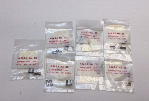 Ansi 25 Connecting Link #25 (Pack of 7) | eBay