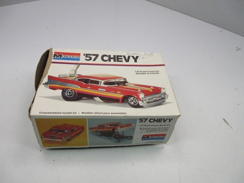 Monogram 57 Chevy Vintage Model kit 1/24 scale 1977 | eBay