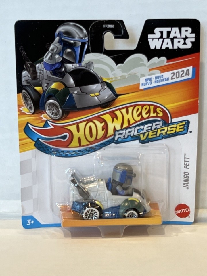 Star Wars Hot Wheels Racer Verse Cars-Luke, Chewy, Leia, Darth Vader ...