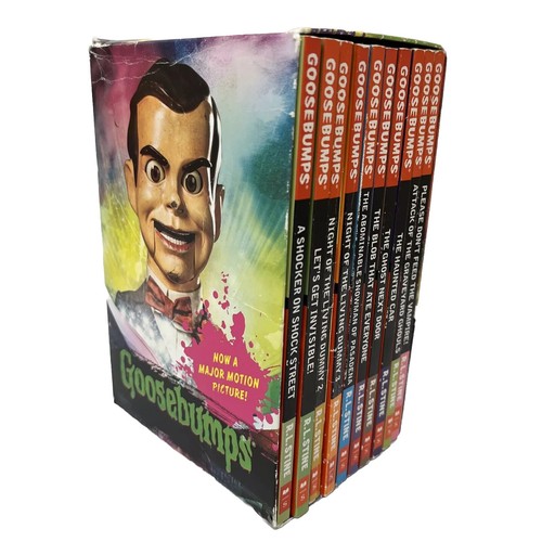 Goosebumps Movie Book Lot Scholastic R.L. Stine 10 Paperback Books ...