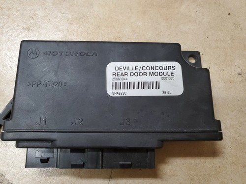 1999 2000 01 2002 03 2004 2005 CADILLAC DEVILLE RIGHT REAR DOOR MODULE ...