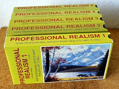 Quinten Gregory VHS Tapes - Professional Realism - Art Instruction Set ...
