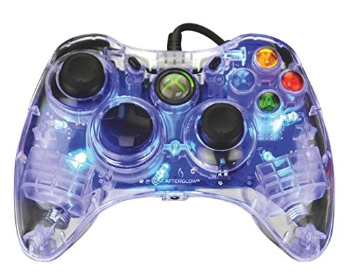 PDP Afterglow Wired Controller for Xbox 360 - Blue 708056000295| eBay