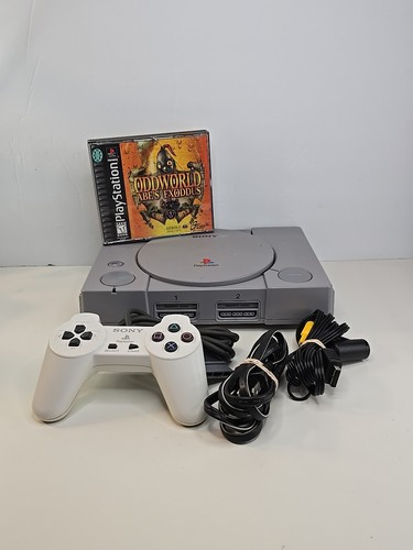 Sony PlayStation 1 PS1 Gray Console SCPH-7501 Controller, Game and ...