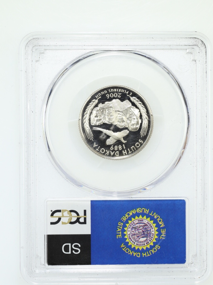2006 S 25C South Dakota Quarter PCGS PR70DCAM | eBay