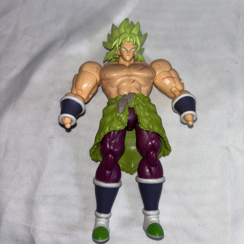 Bandai Dragon Stars Series 12-Super Saiyan Broly- 7" DBZ MISSING HANDS ...