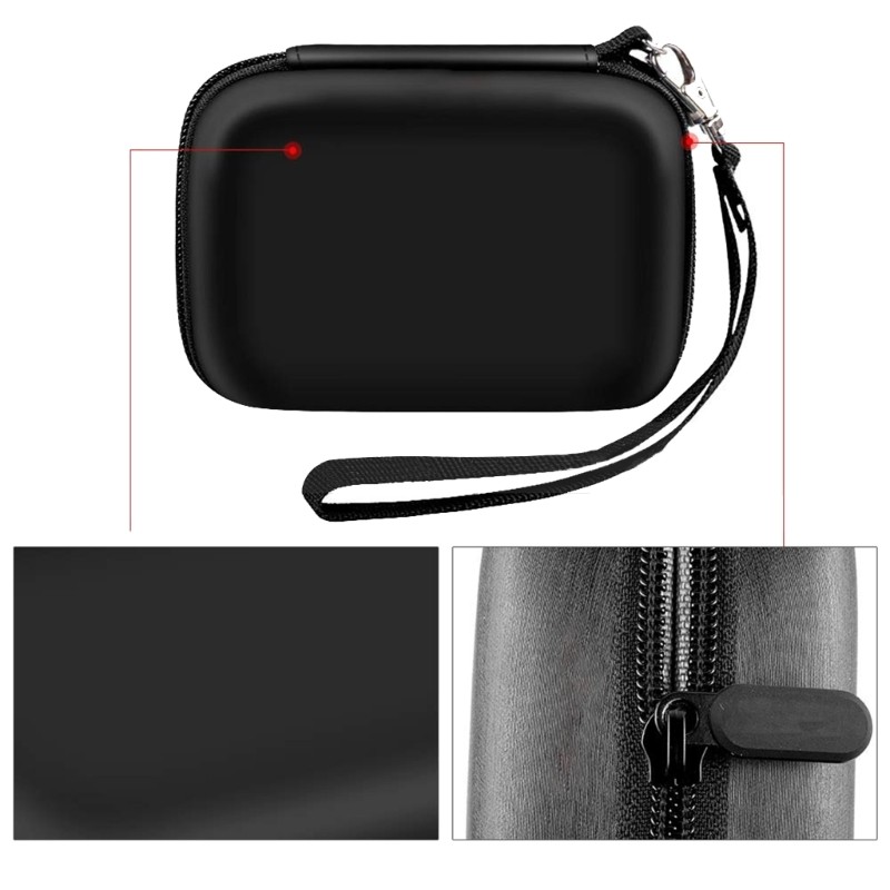 Camera Storage Case for Card Devices Customizable Interior Padding Bag ...