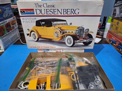 MONOGRAM DUESENBERG TORPEDO PHAETON VINTAGE MODEL KIT | eBay
